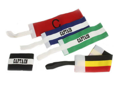 CAPTAIN ARMBAND WITH VELCRO/ELASTIC BAND